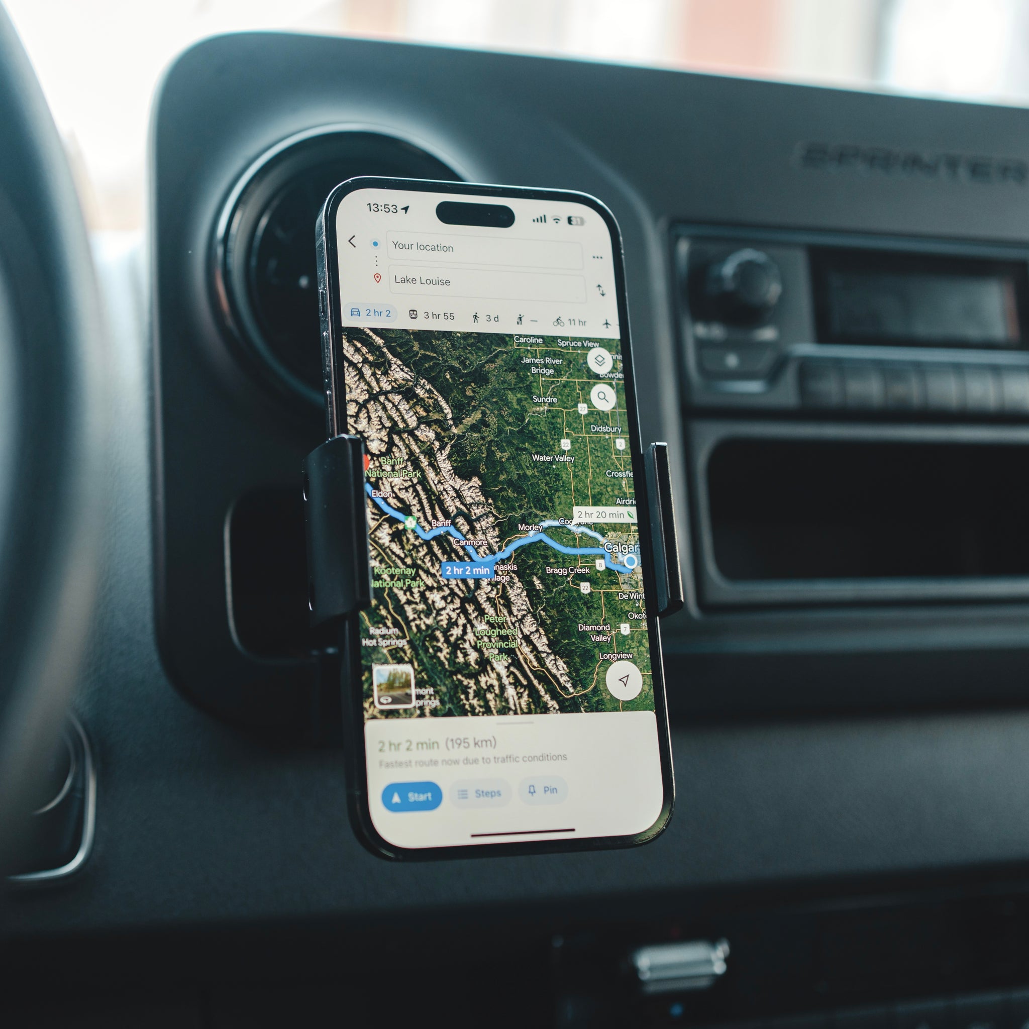 2019-2025 Mercedes Sprinter Phone Mount | Offroam Australia